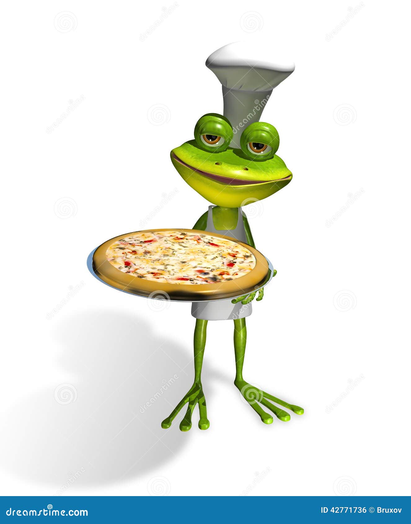Frog Chef Logo Vector Illustration | CartoonDealer.com #18004816