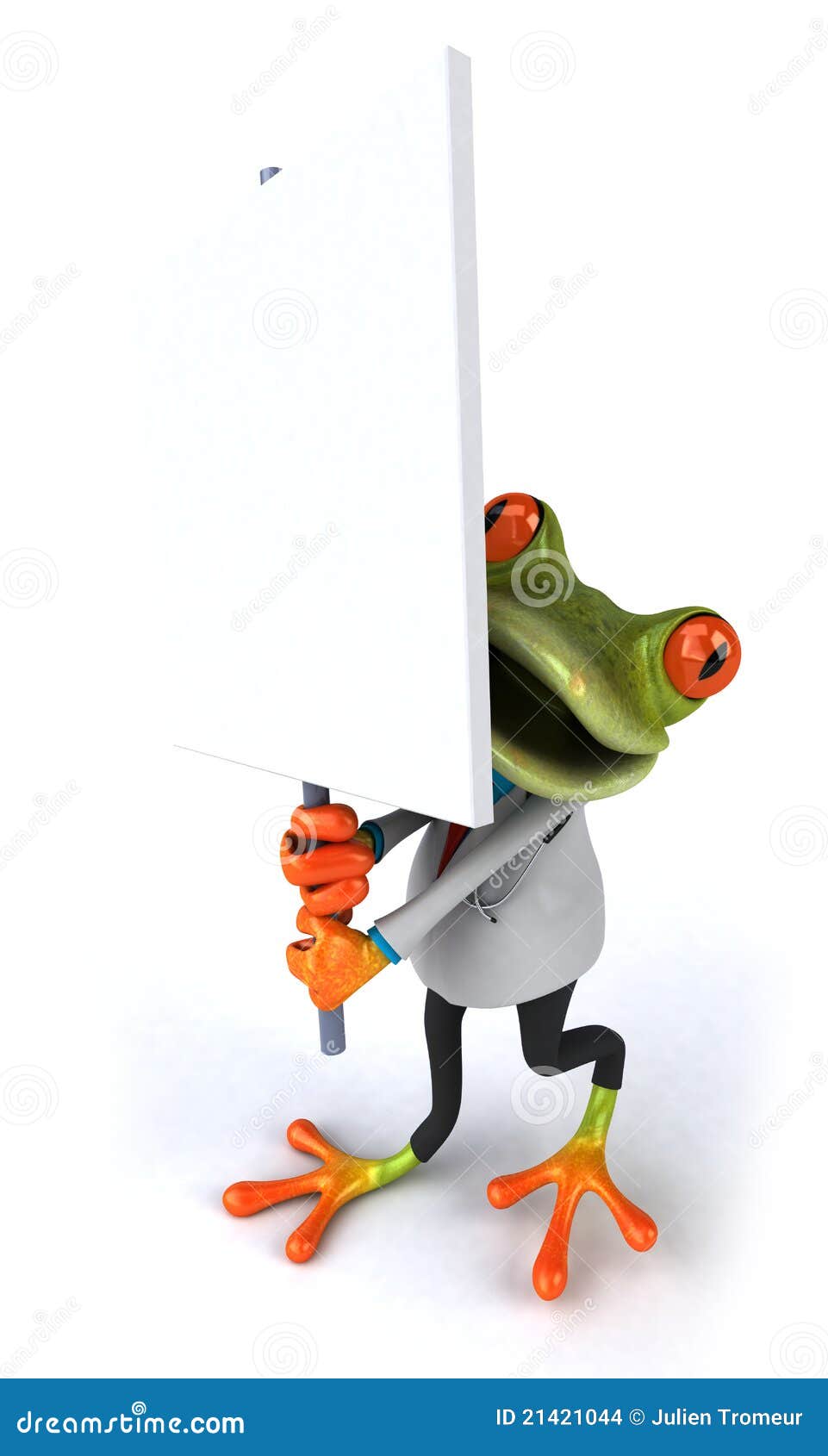 Frog doctor stock illustration. Illustration of toad - 21421044