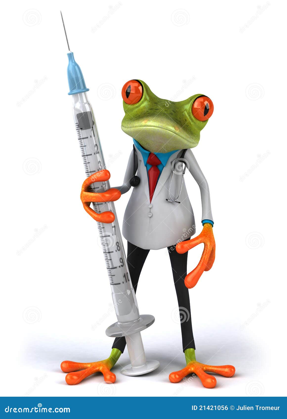 Frog doctor stock illustration. Illustration of frog - 21421056