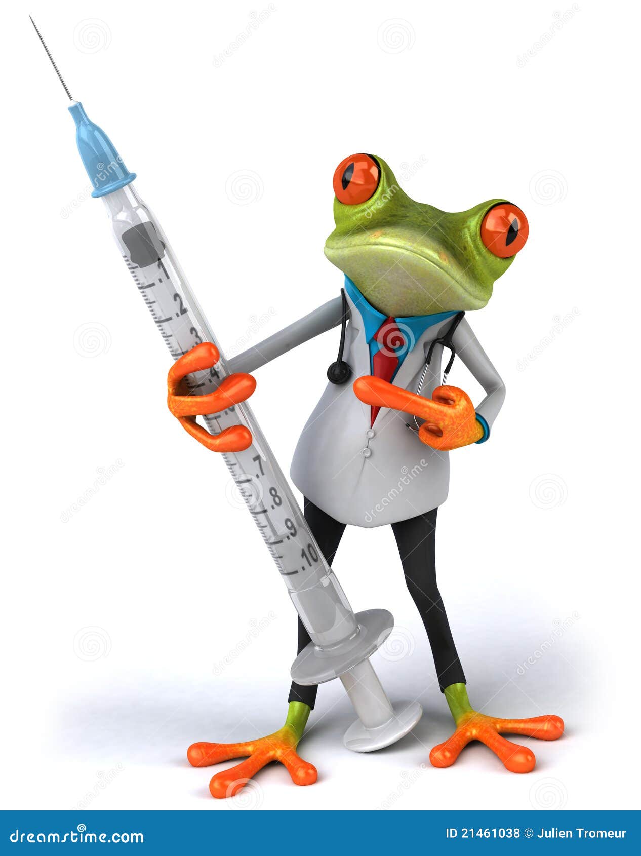 Frog doctor stock illustration. Illustration of sticky - 21461038