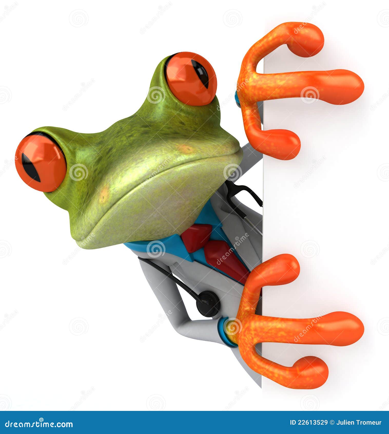 Frog doctor stock illustration. Illustration of sticky - 22613529