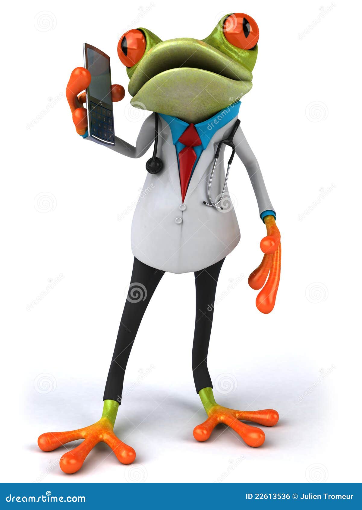 Frog doctor stock illustration. Illustration of jump - 22613536