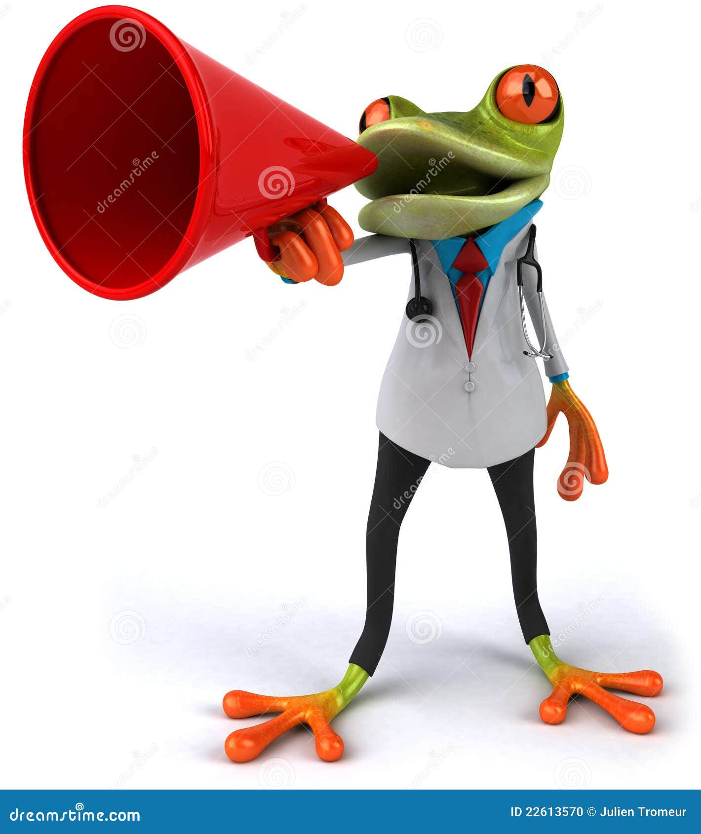 Frog doctor stock illustration. Illustration of jump - 22613570