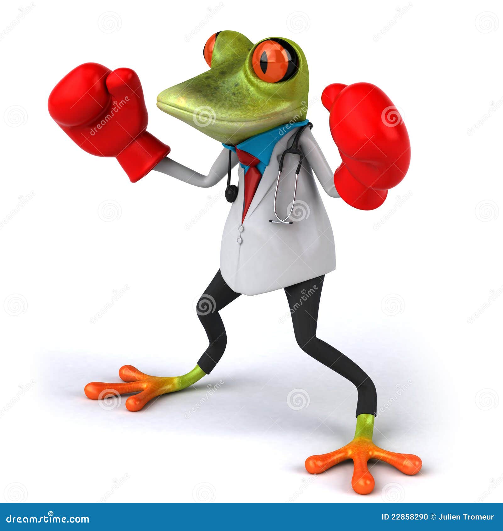 Frog doctor stock illustration. Illustration of environment - 22858290