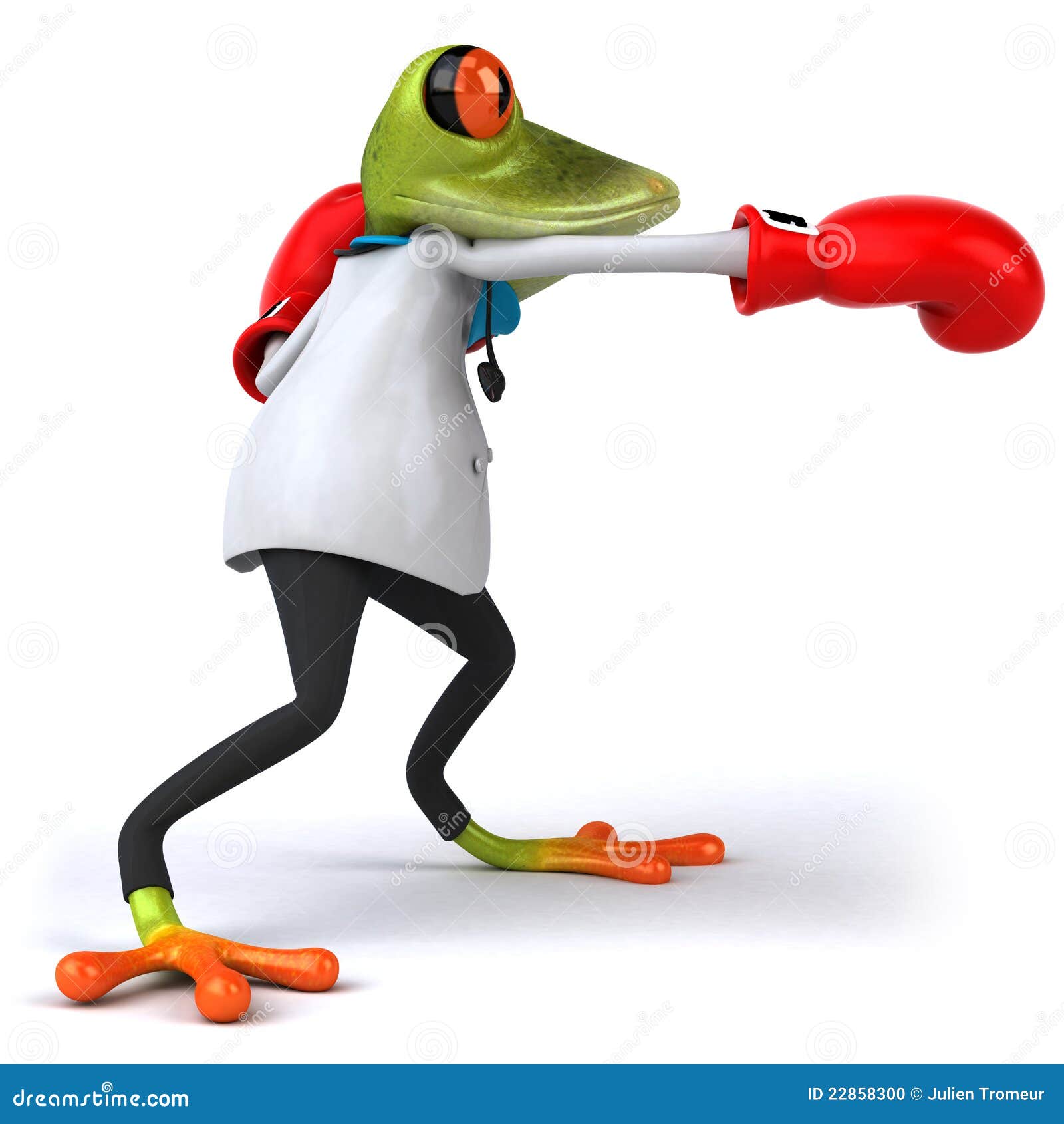 Frog doctor stock illustration. Illustration of frog - 22858300