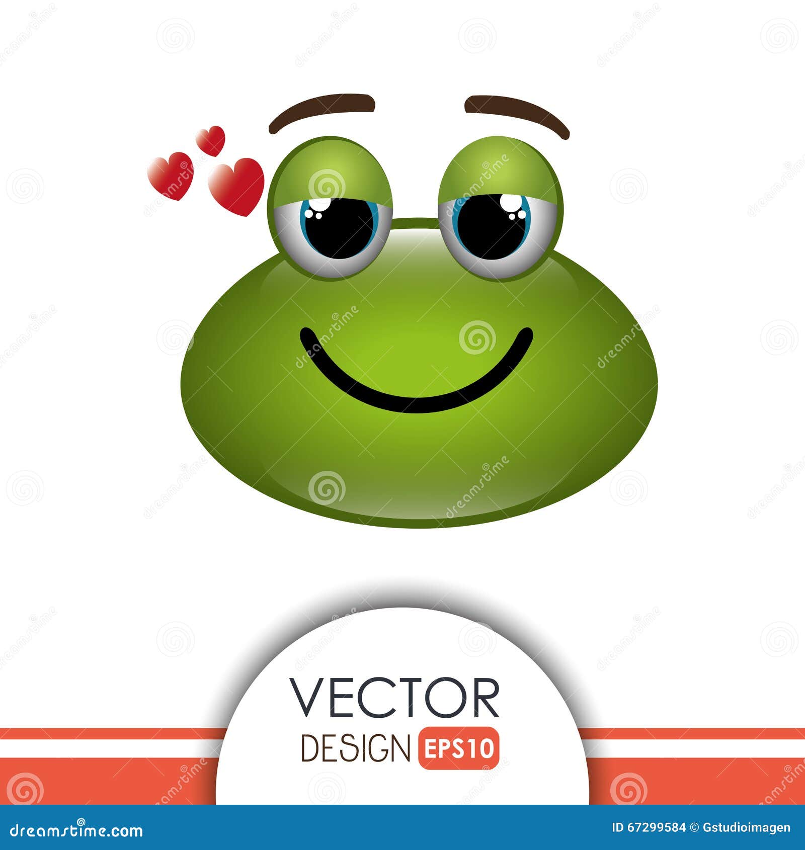 Frog emoticon design stock illustration. Illustration of graphic - 67299584