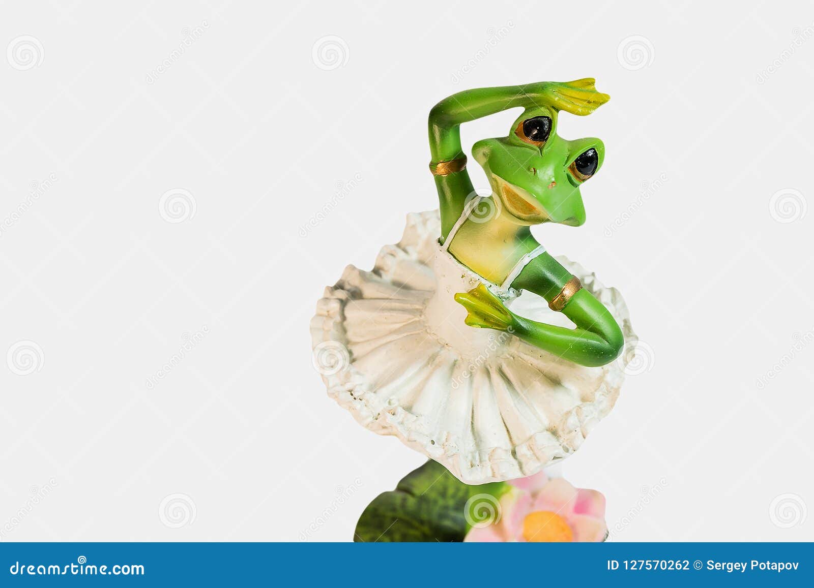 Frog Figure. Decorative Figure of a Frog Stock Photo - Image of ceramic ...
