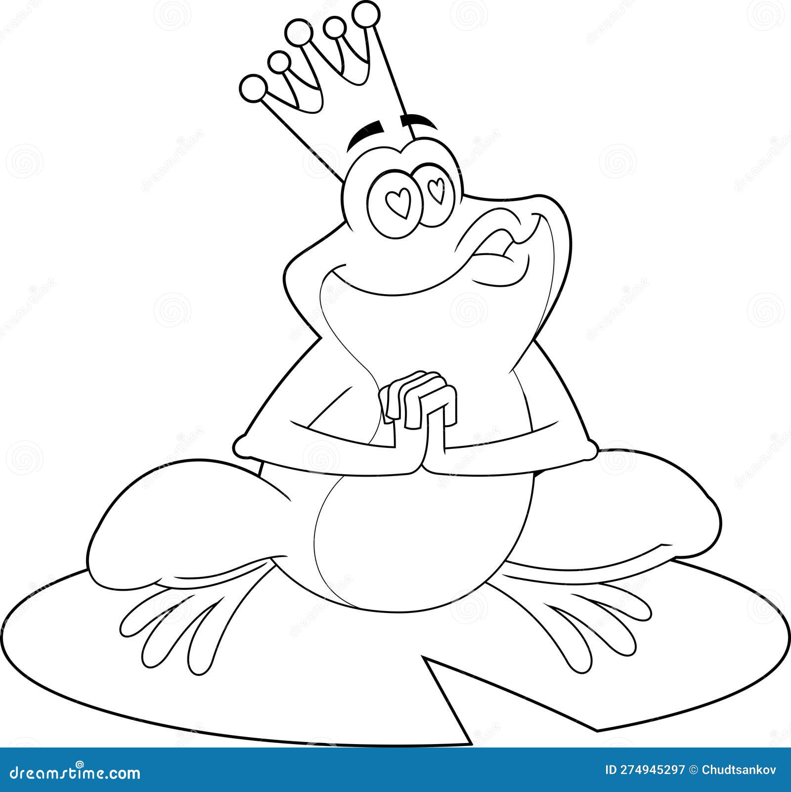 Guy Kisses Frog Princess With Crown On Head, Wishing That Animal Turned ...