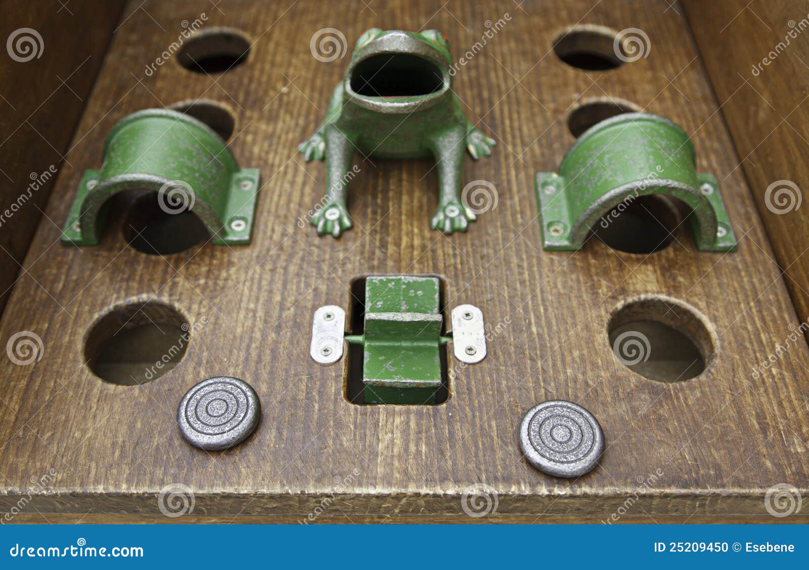 Frog game, fun stock photo. Image of game, shooting, iron - 25209450
