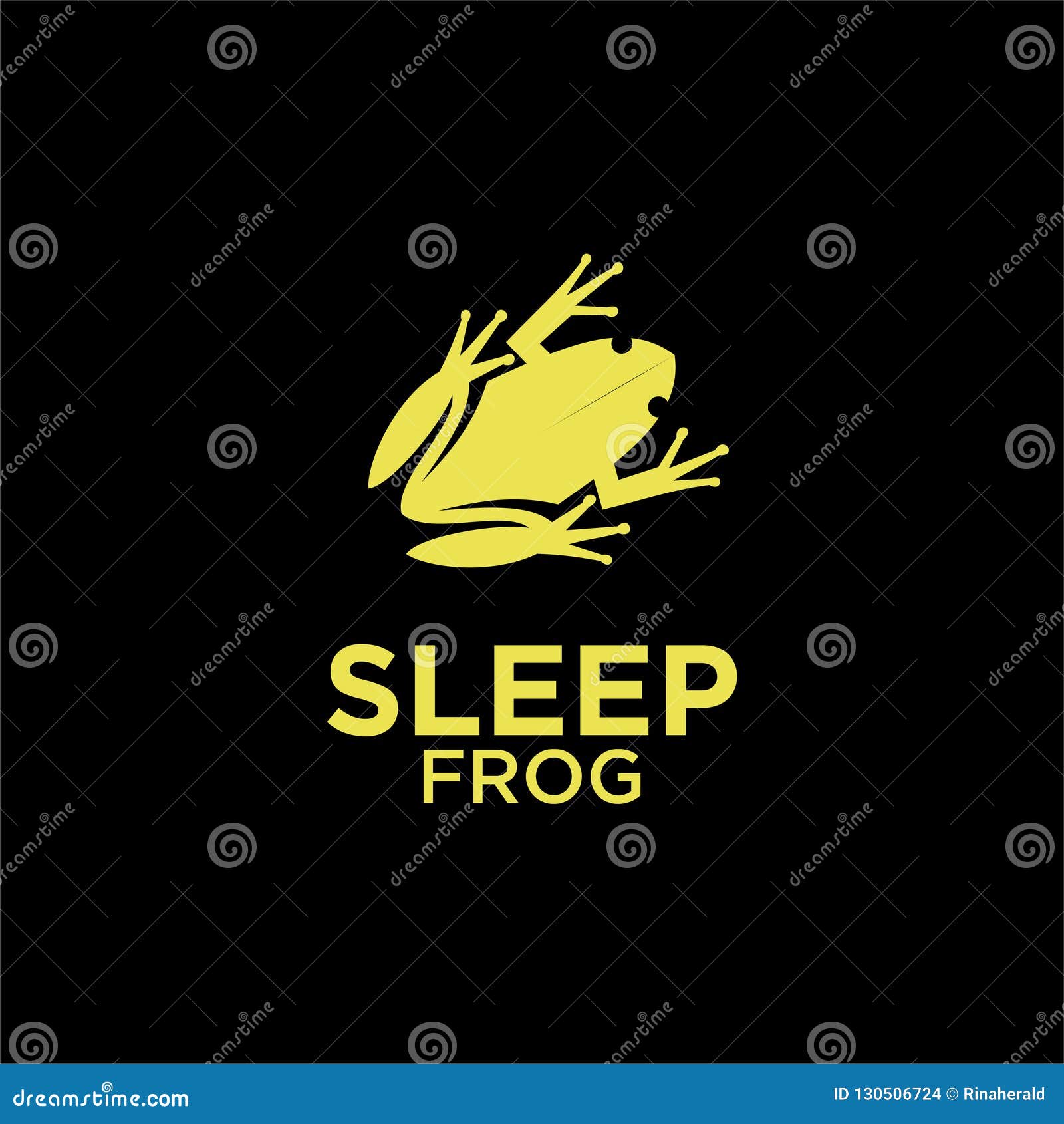 Frog Gold Color Logo Icon Designs Vector Stock Illustration ...