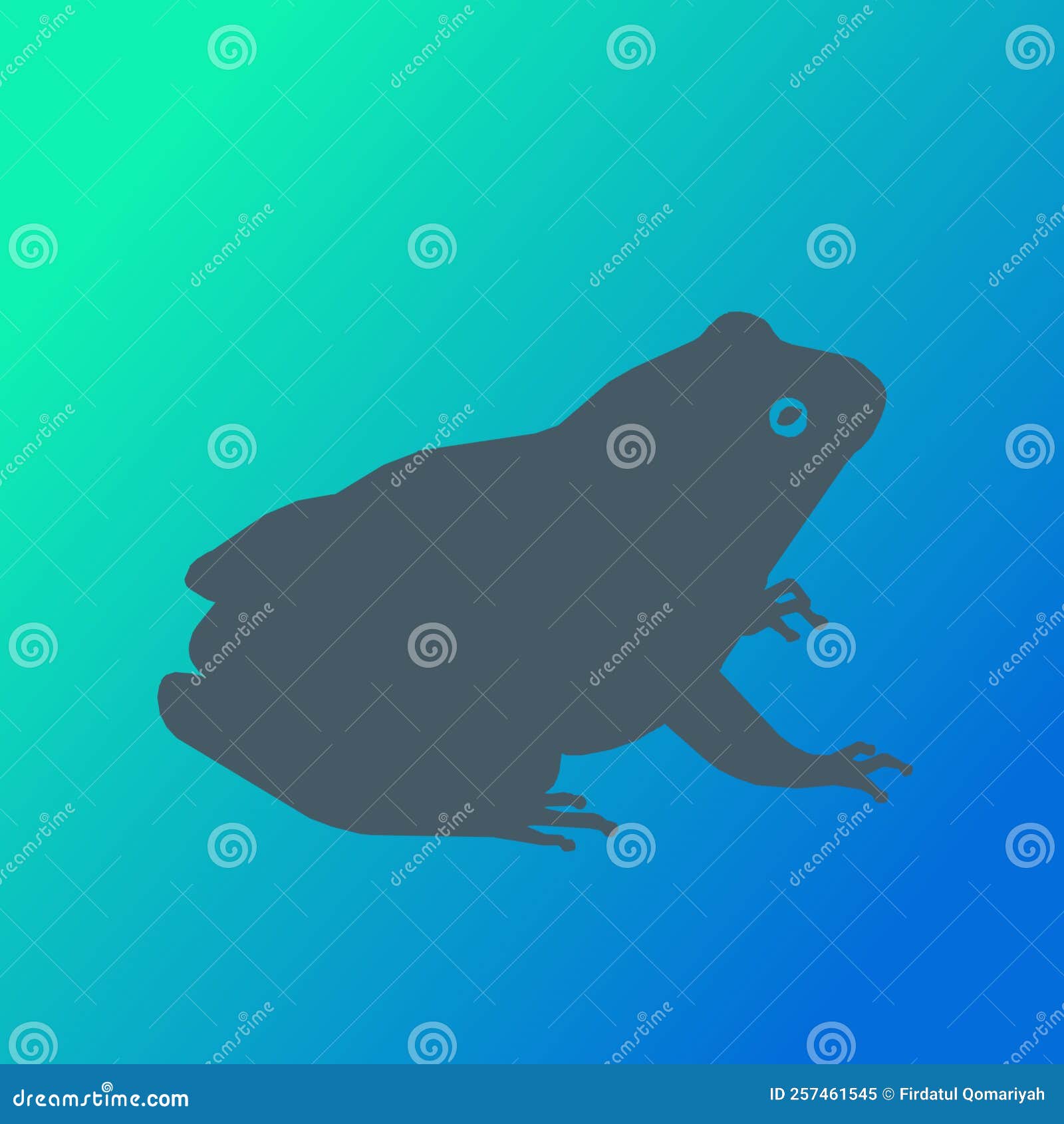Frog graphic icon. vector stock vector. Illustration of brand - 257461545