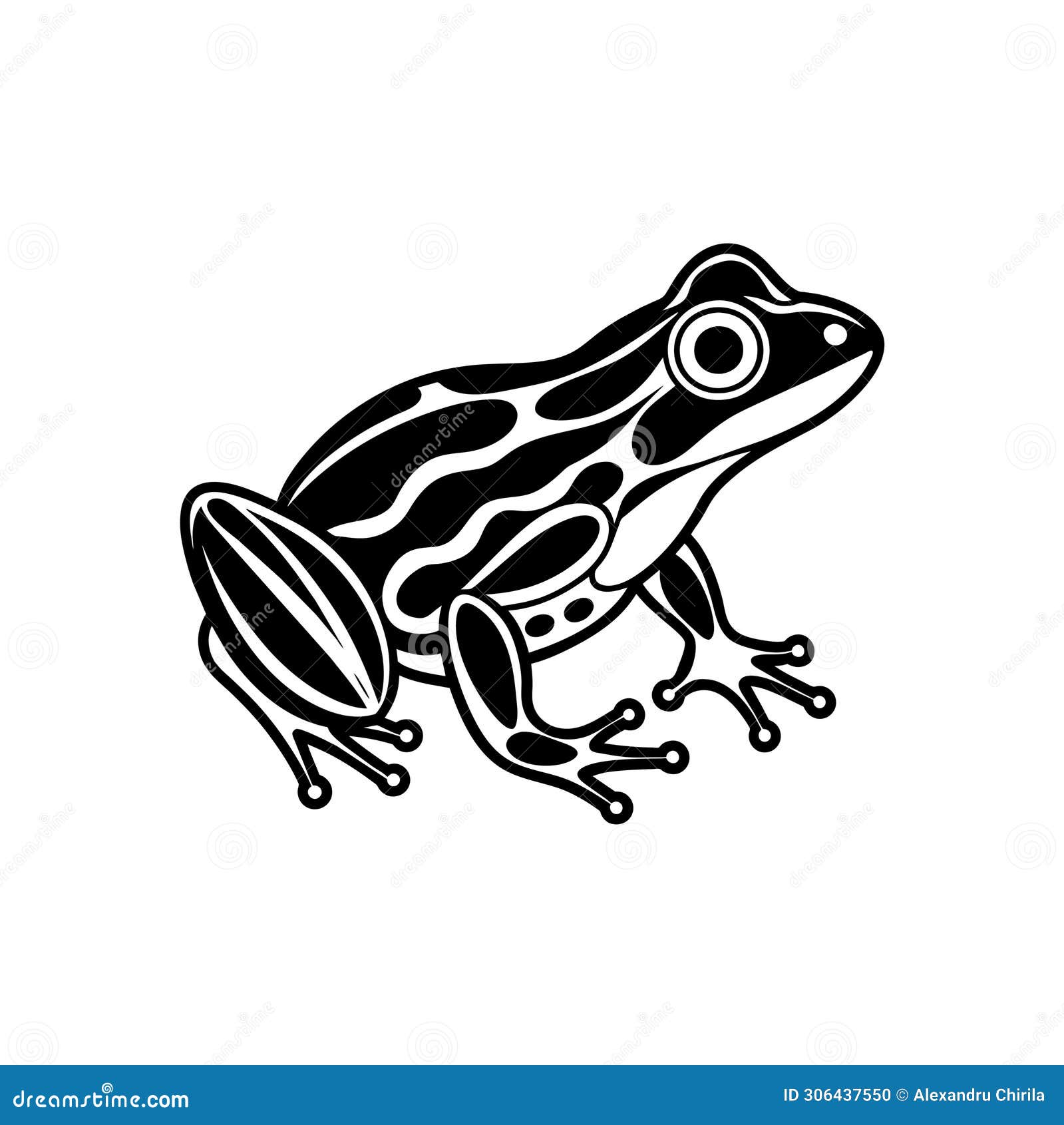 Frog graphic vector EPS stock vector. Illustration of background ...