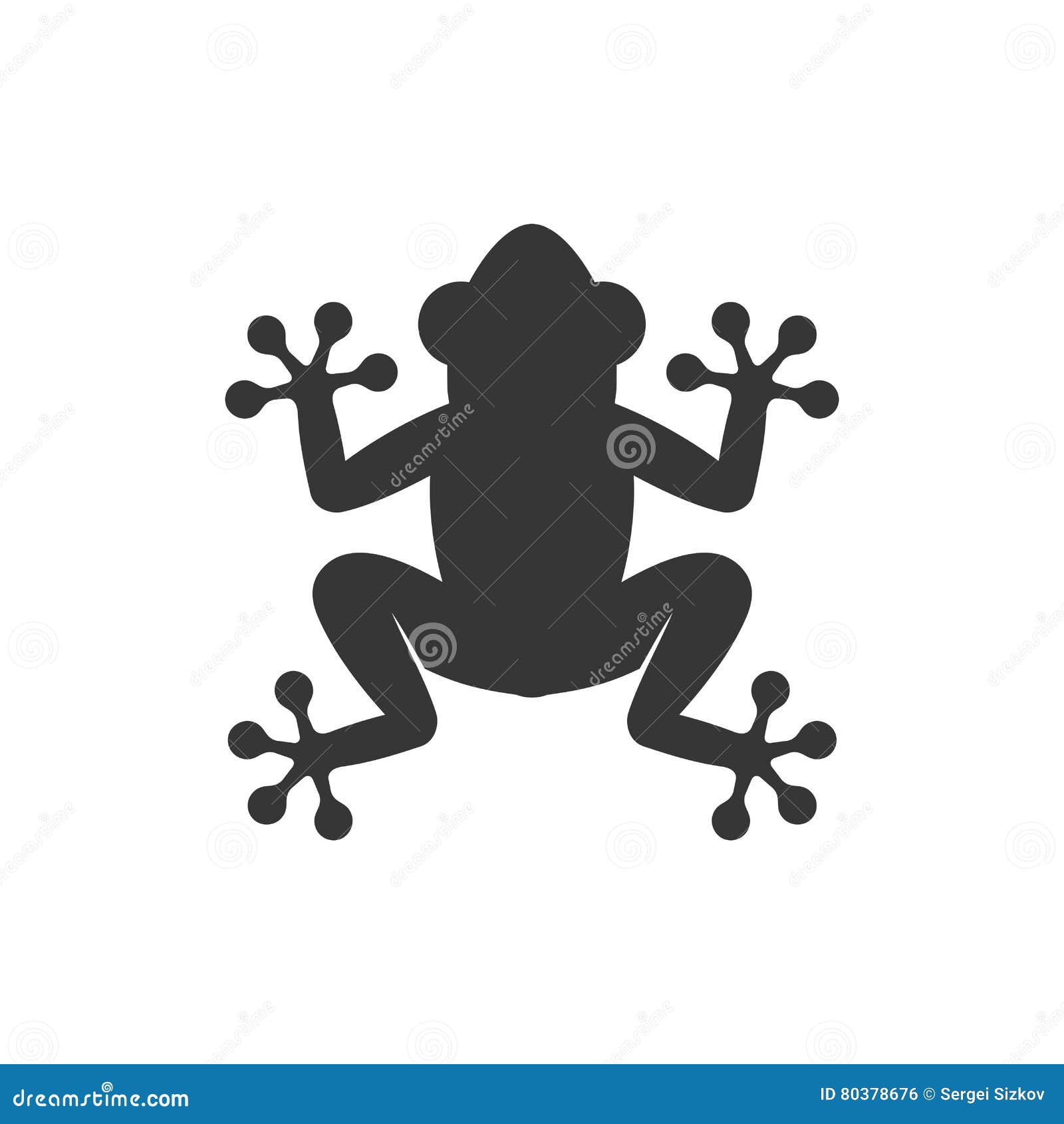 Frog Icon Vector From Fantastic Characters Collection. Thin Line Frog ...