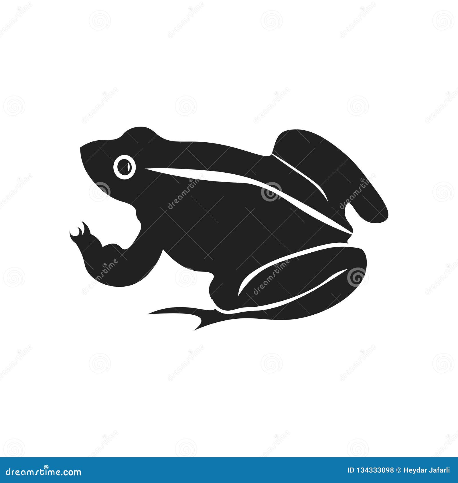 Frog Icon. Trendy Flat Vector Frog Icon On White Background From ...