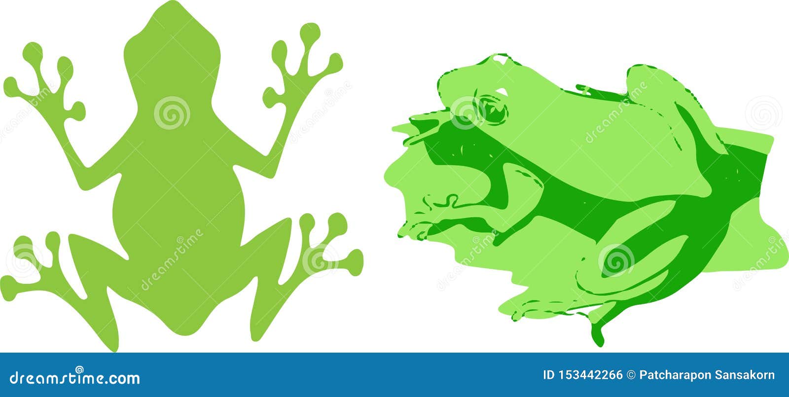 Frog Icon on White Background Stock Illustration - Illustration of ...