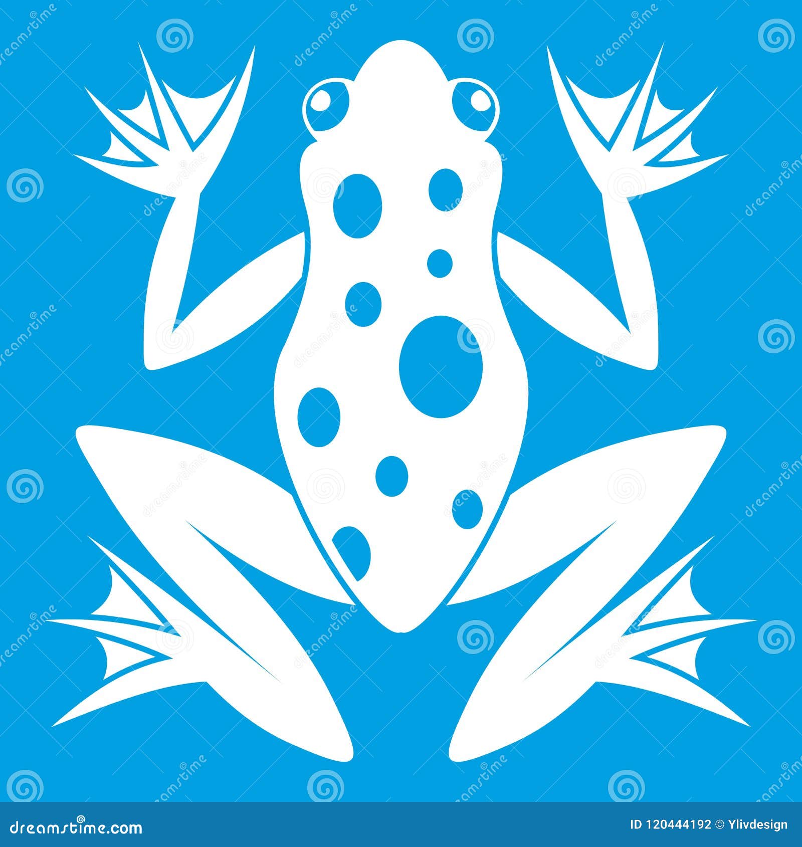 Frog Icon. Trendy Flat Vector Frog Icon On White Background From ...