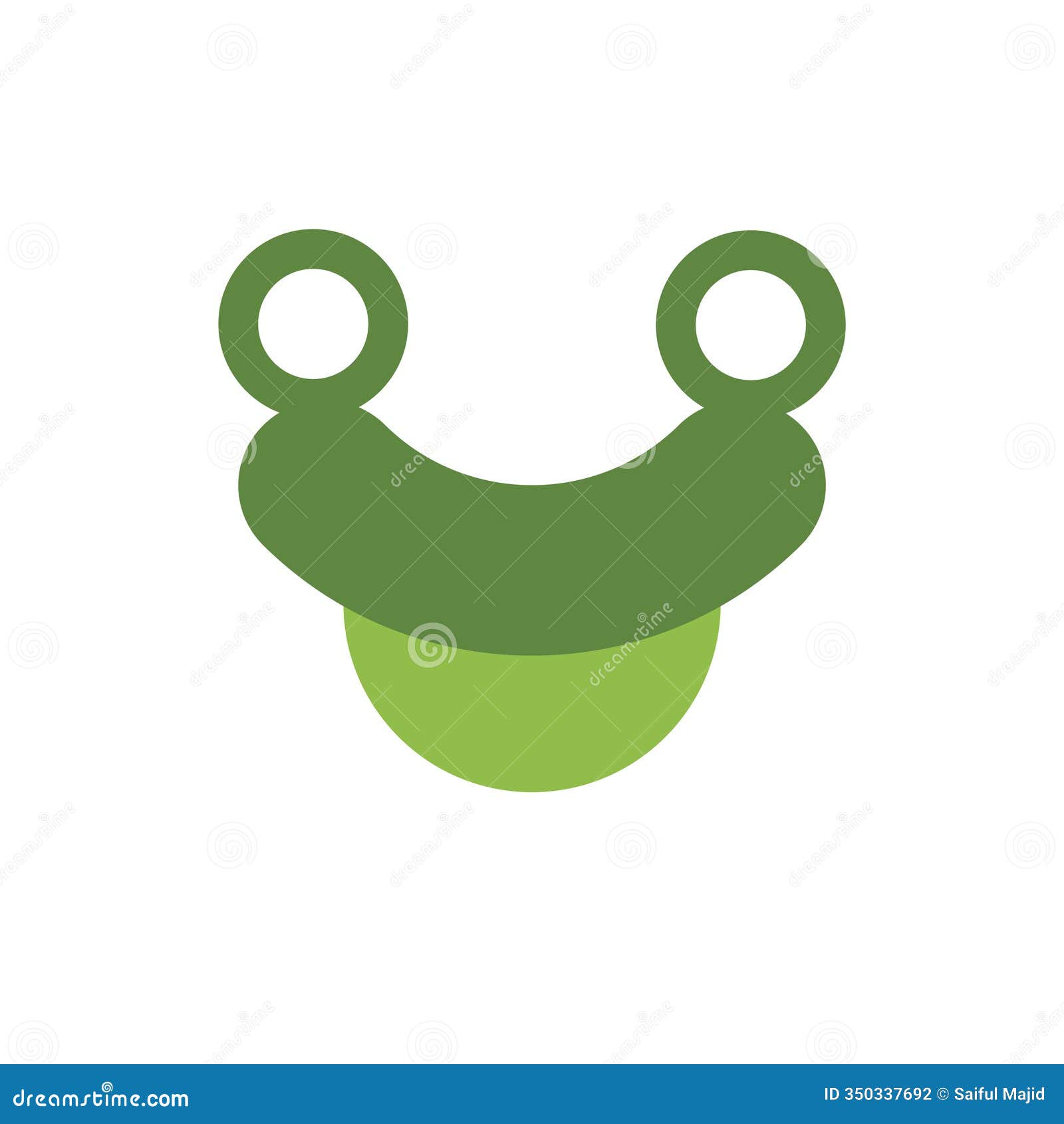 Frog Logo Template Icon stock illustration. Illustration of wildlife ...