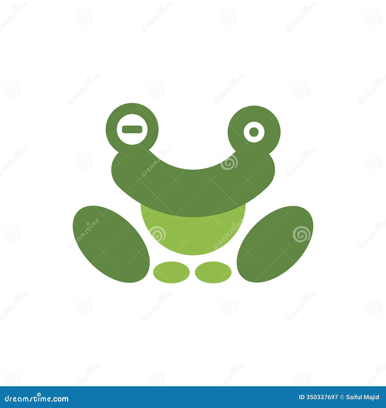 Frog Logo Template Icon stock illustration. Illustration of abstract ...