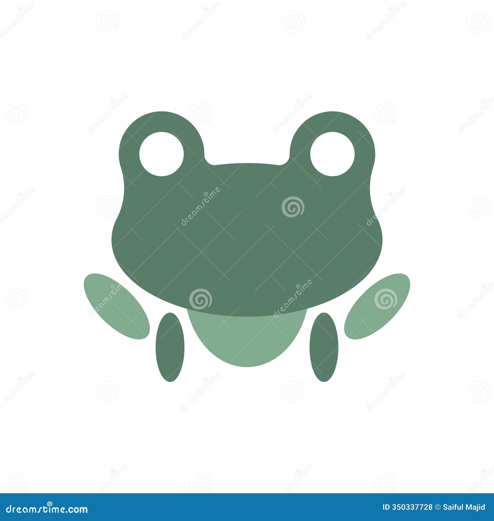 Frog Logo Template Icon stock illustration. Illustration of abstract ...