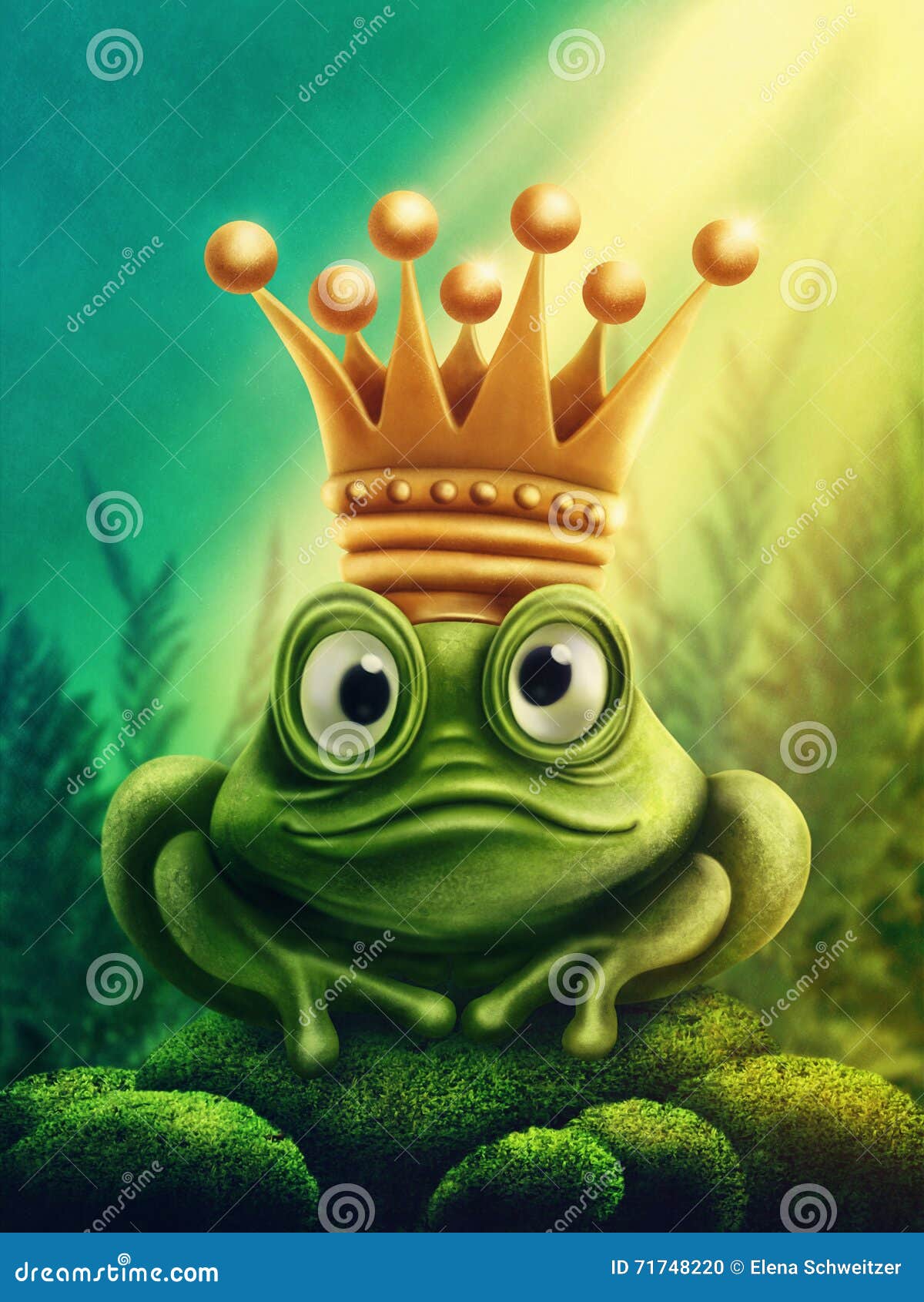 Frog Prince Vector | CartoonDealer.com #9872221