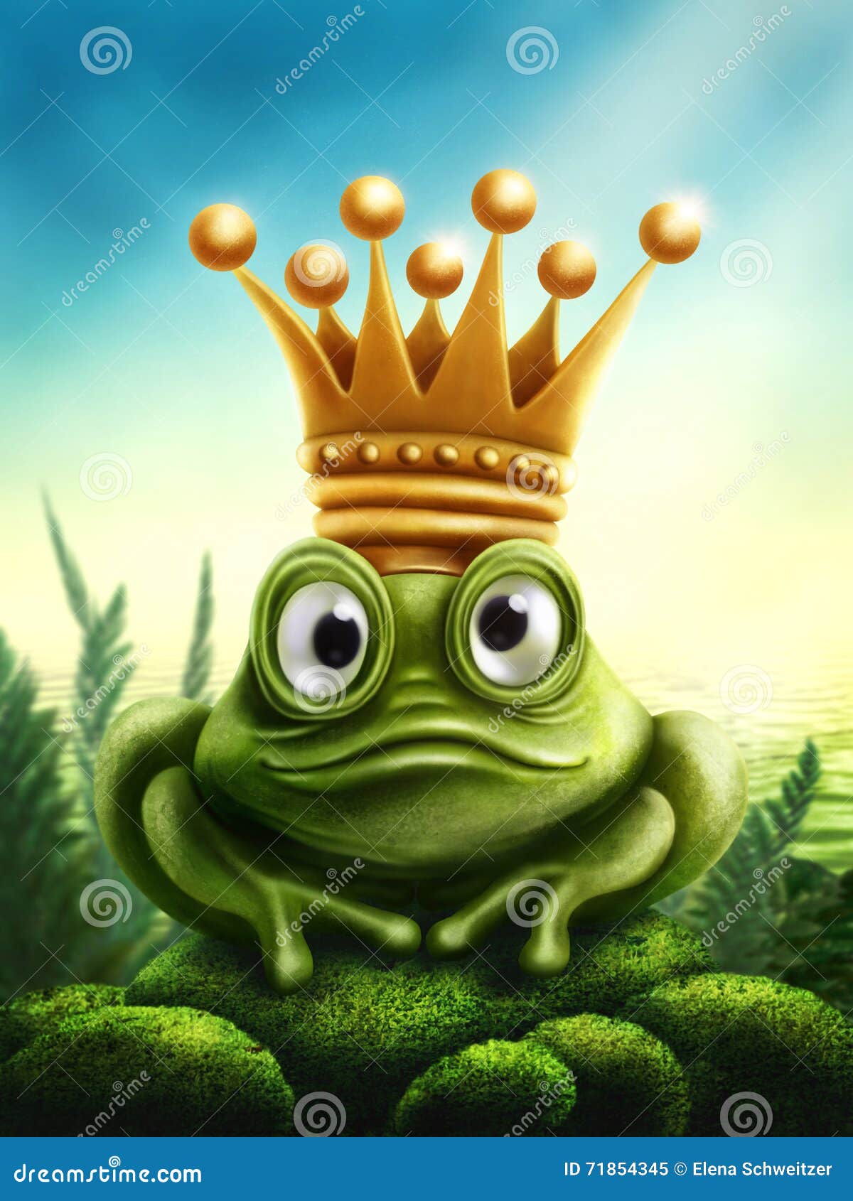 Frog Prince Vector | CartoonDealer.com #9872221