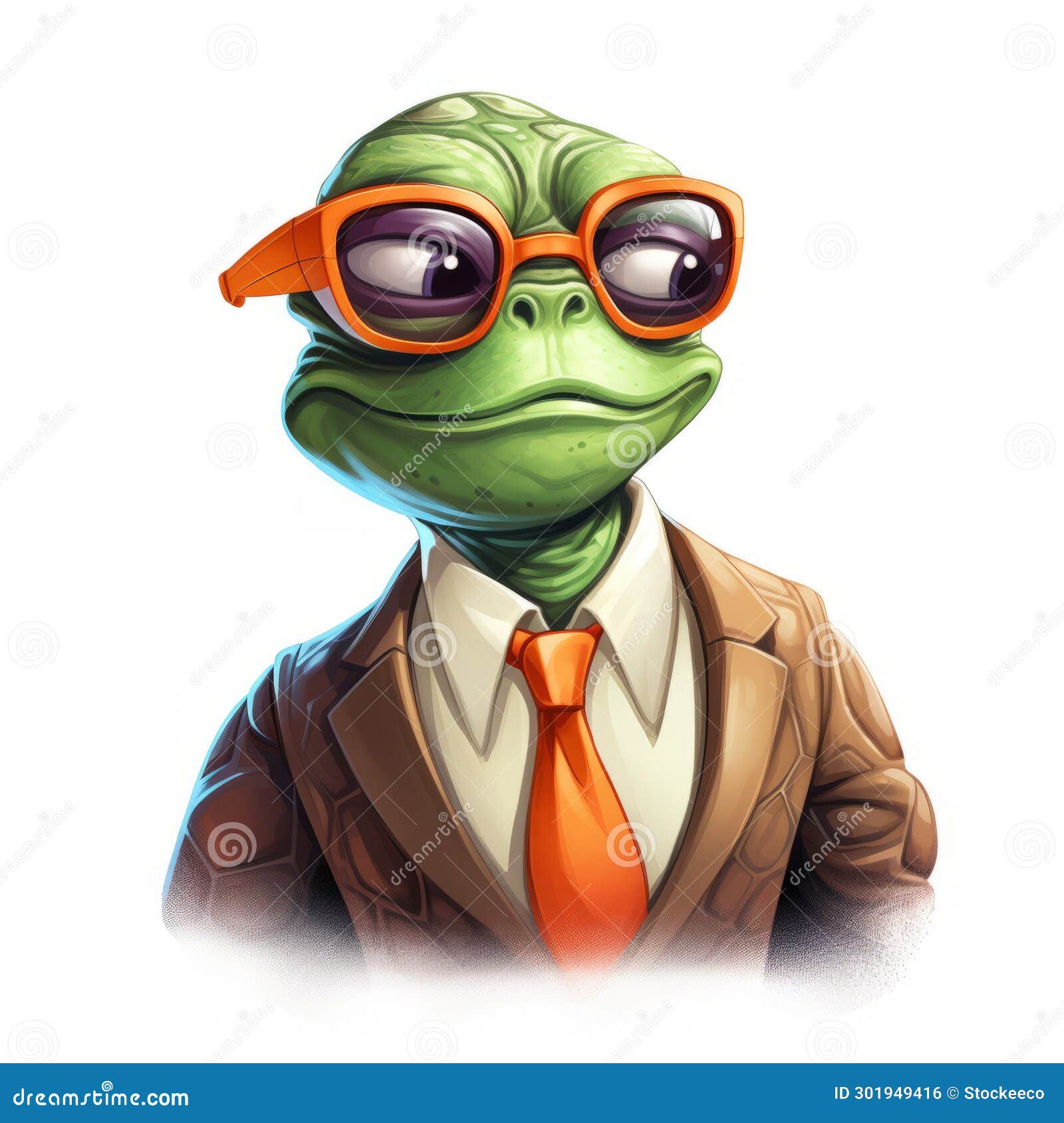 Frog, Bug Master, Green, Beneficial Insect, Frog In Clothes. Stock ...