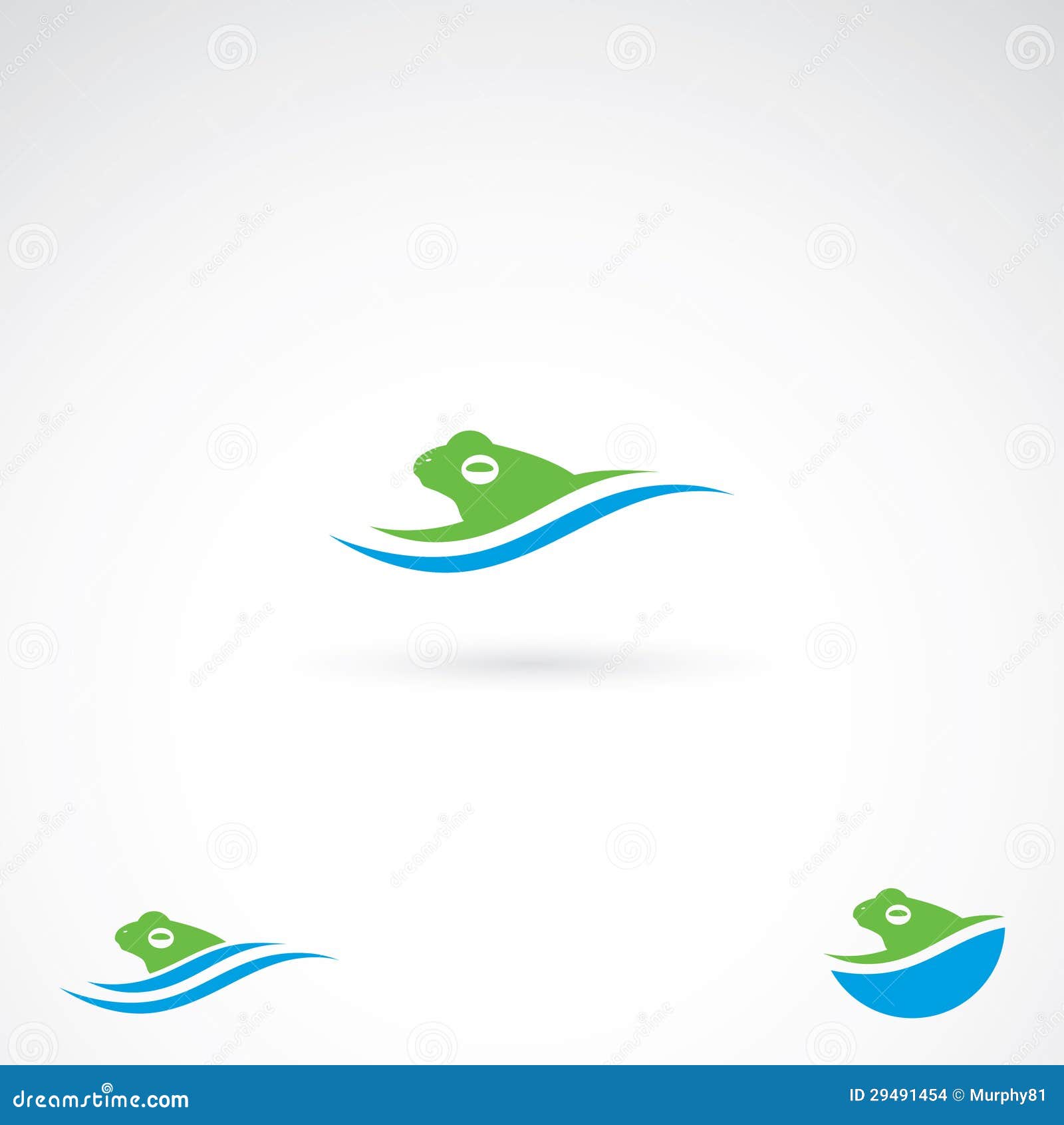 Frog symbol stock vector. Illustration of animal, charm - 29491454