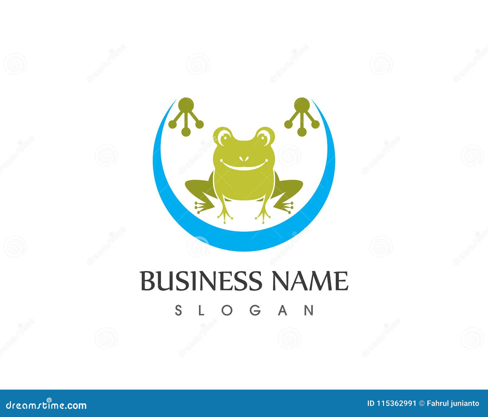 Frog Symbols Logo and Template Stock Vector - Illustration of logo ...