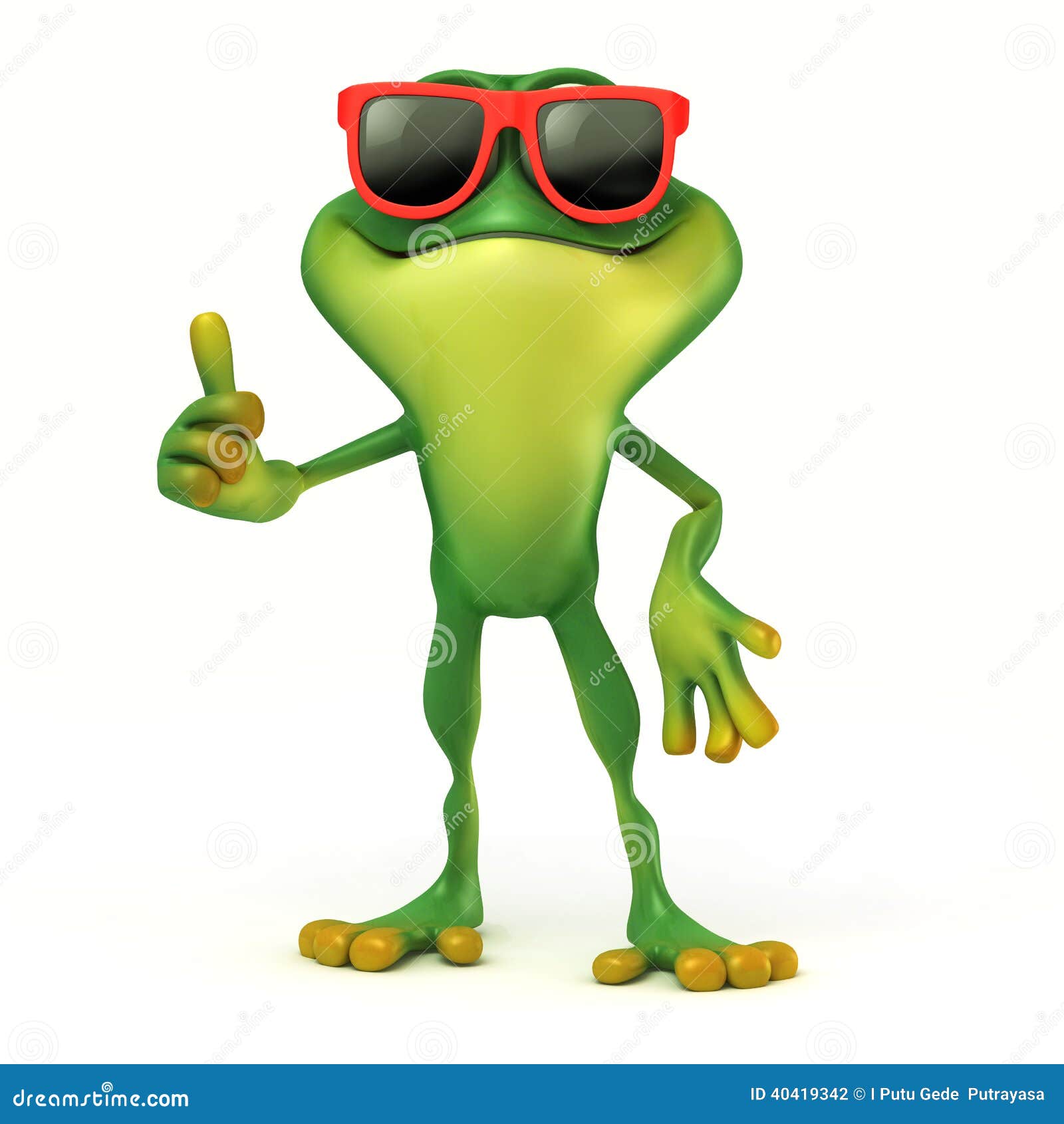 3d Render Of Frog Skeleton Stock Photo | CartoonDealer.com #40109250