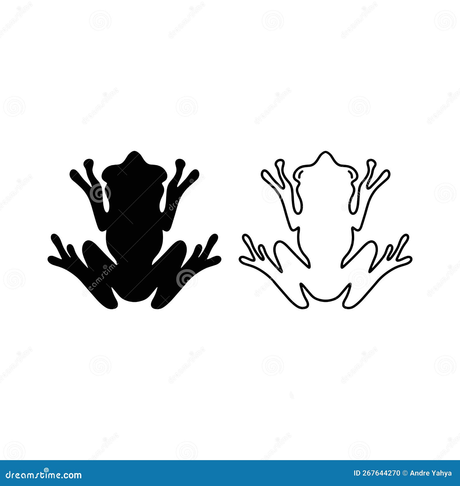 Frog Vector Icon Logo and Symbols Template. Stock Vector - Illustration ...
