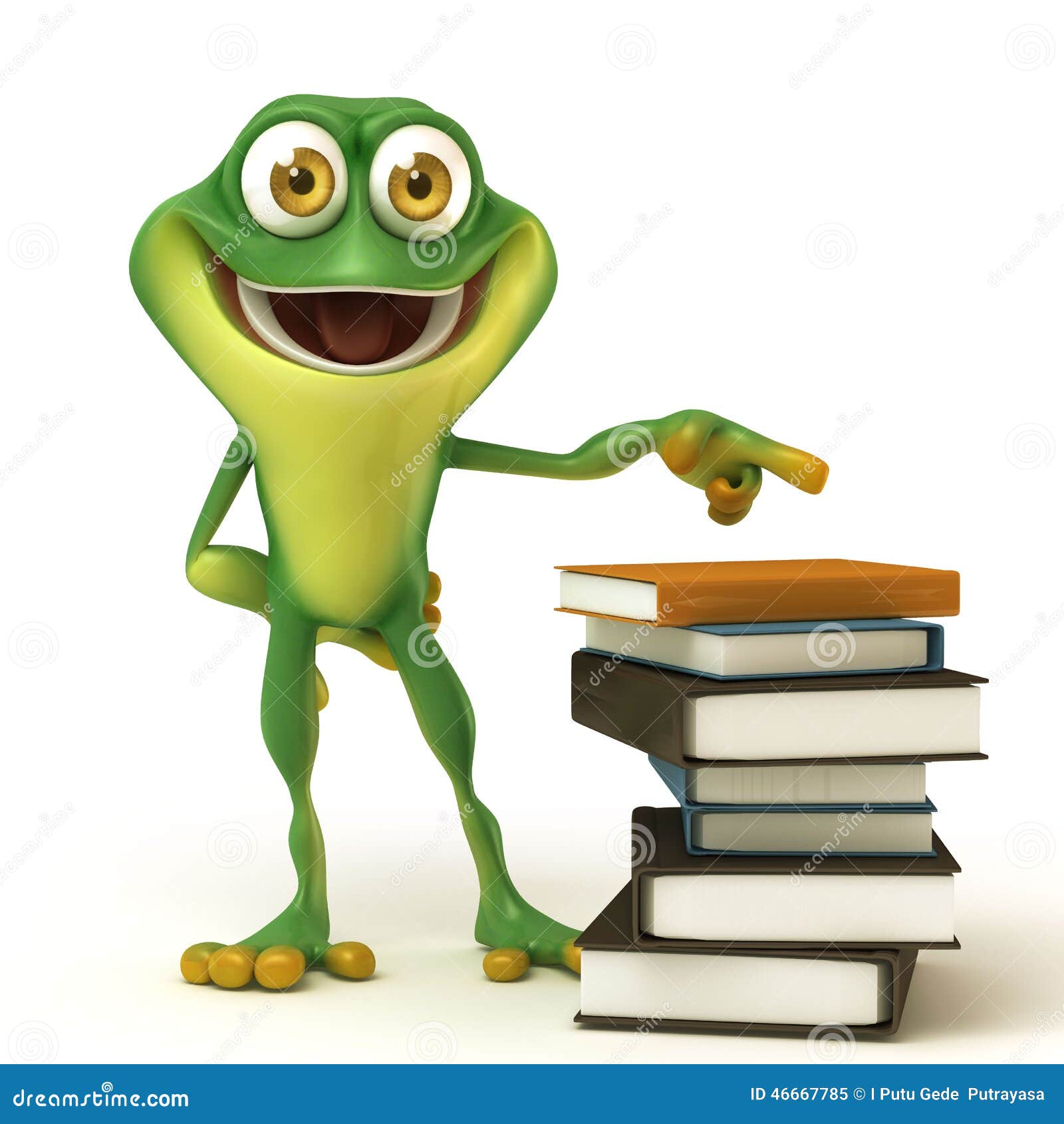 Frog Series Cartoon Vector | CartoonDealer.com #10872927