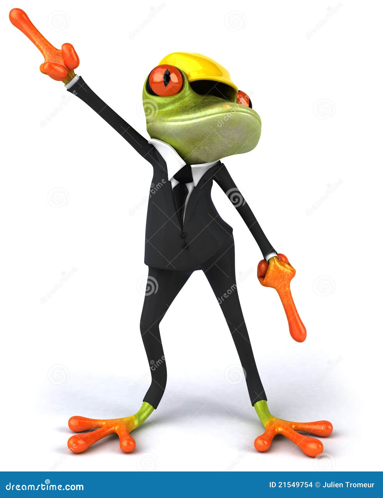 Frog worker stock illustration. Illustration of ecology - 21549754
