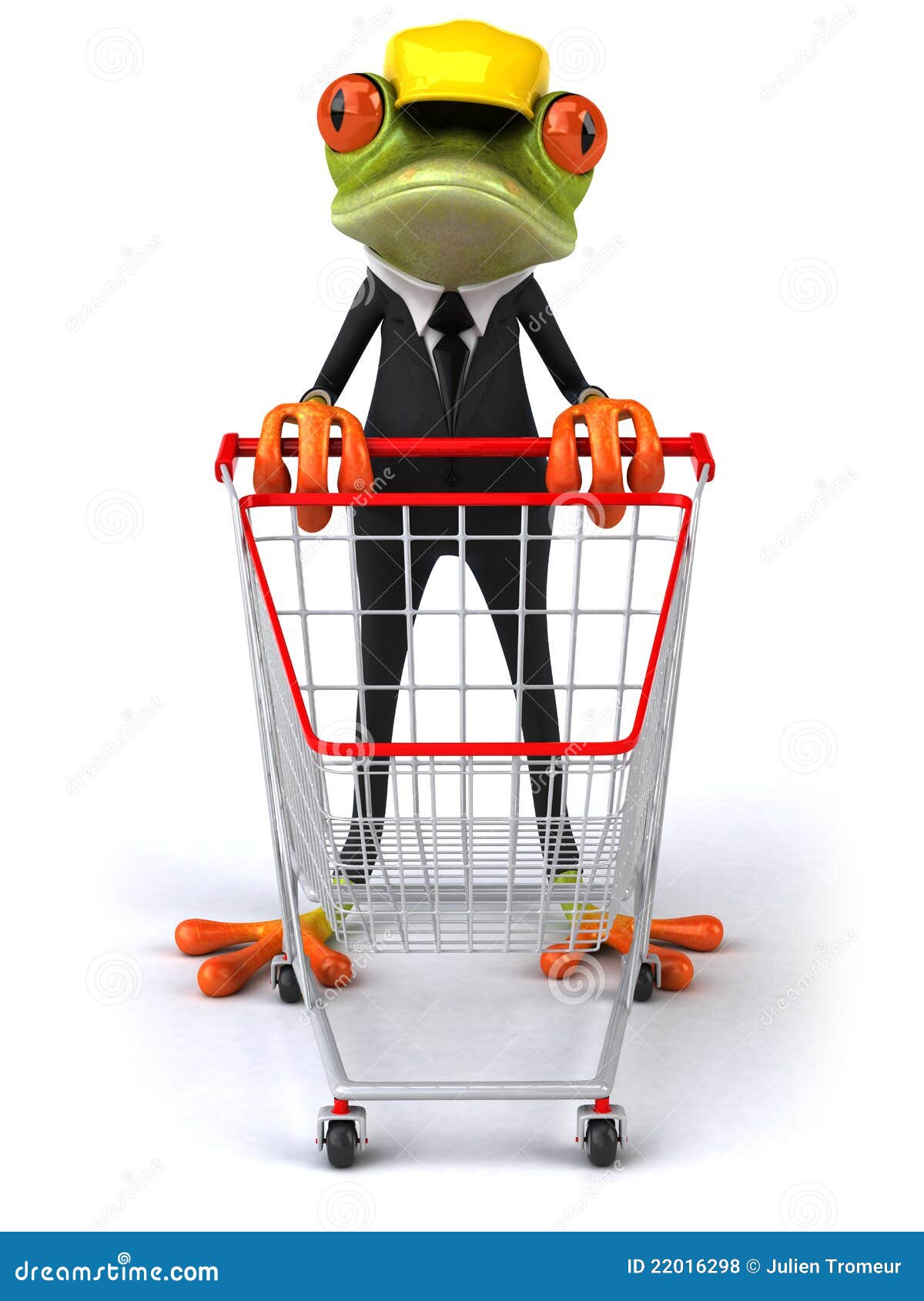 Frog worker stock illustration. Illustration of green - 22016298