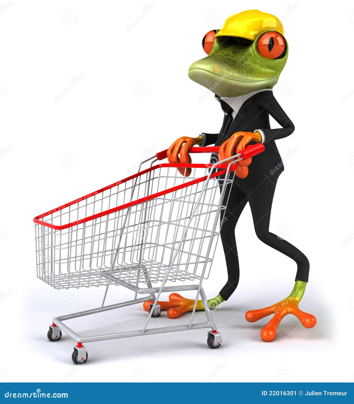 Frog worker stock illustration. Illustration of ecology - 22016301