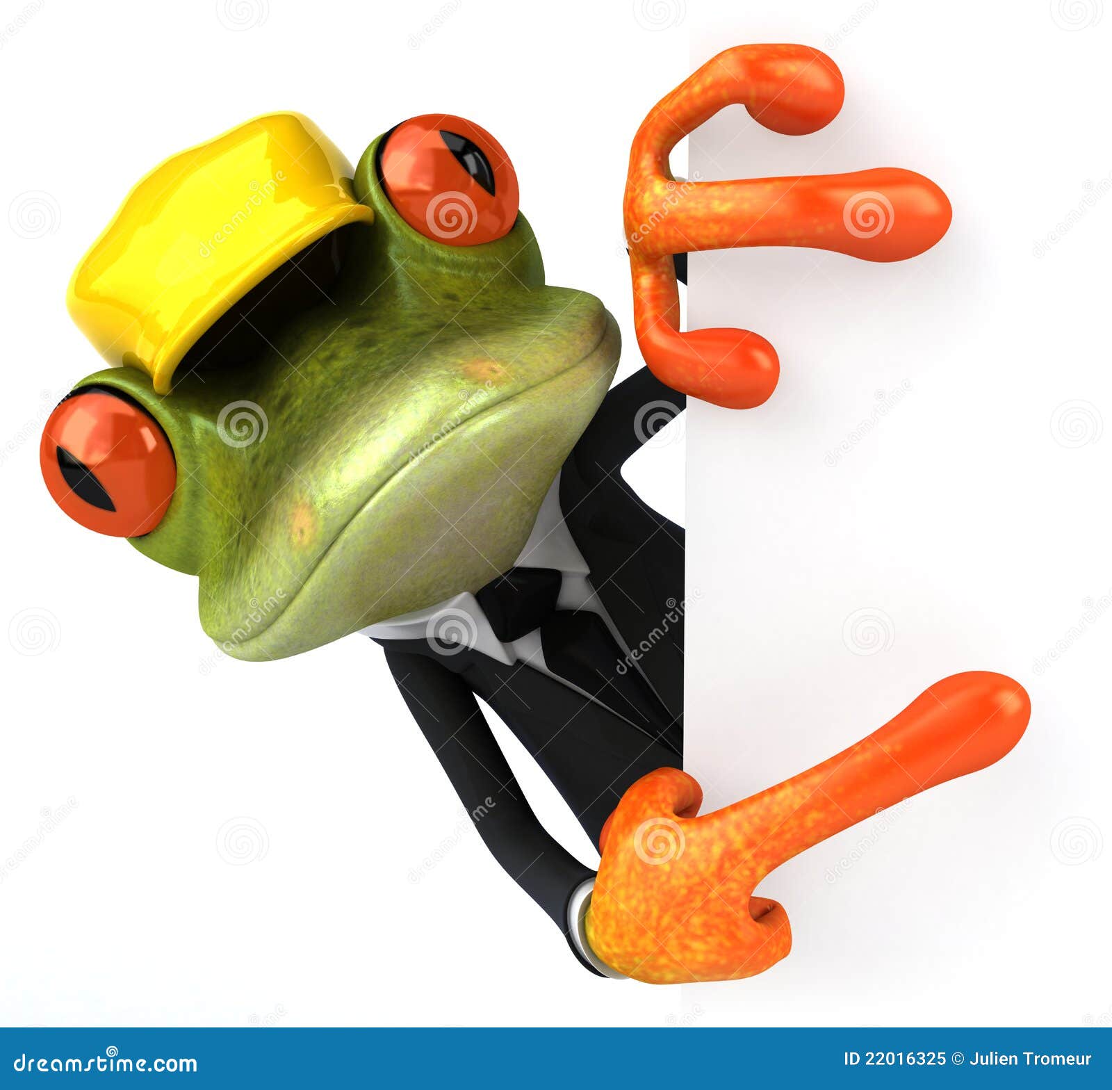Frog worker stock illustration. Illustration of ecology - 22016325