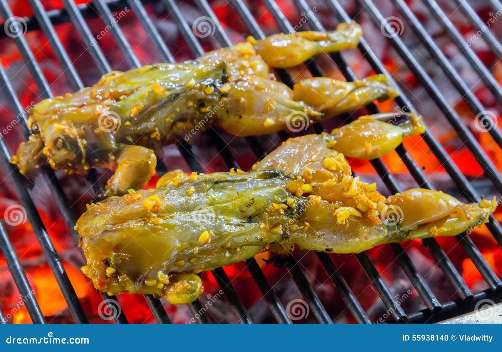 Frogs bbq stock photo. Image of flame, lunch, dinner - 55938140