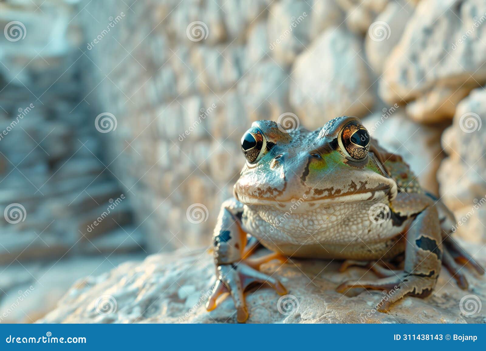 Frogs In The Ten Plagues Of Egypt. The Biblical Event. AI Generative ...