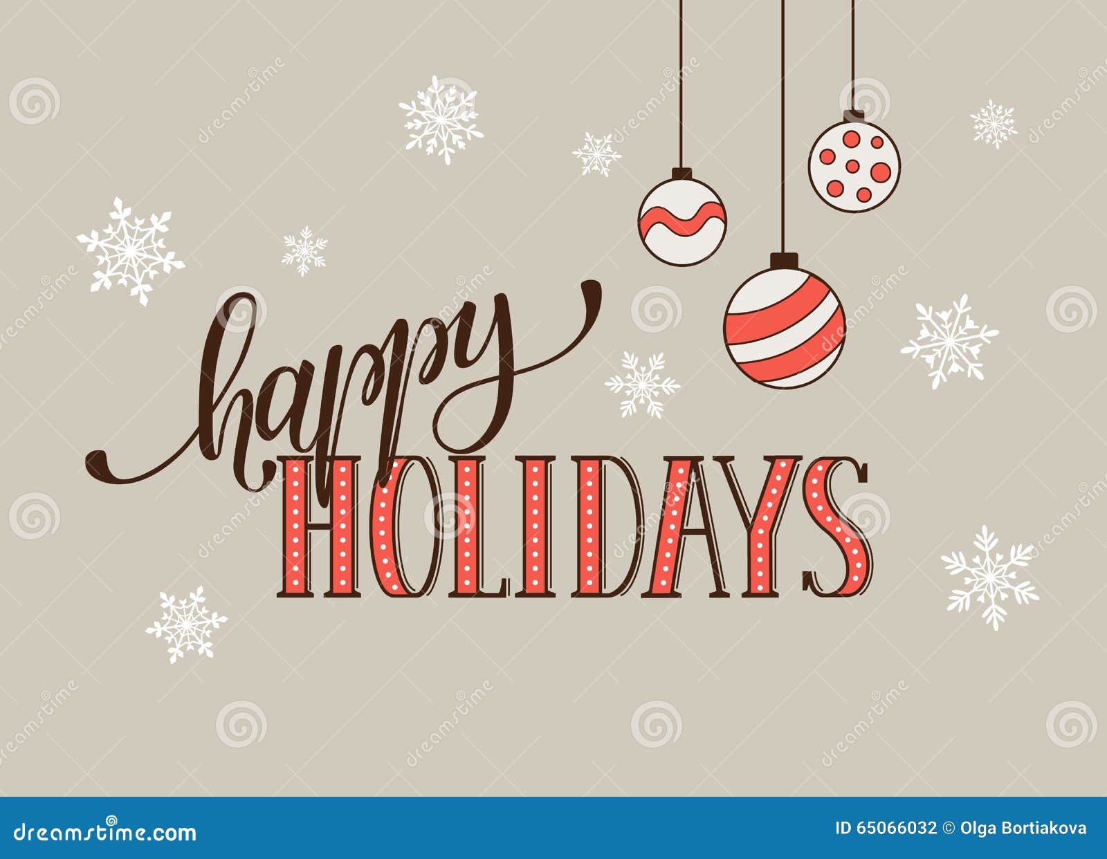 Frohe Feiertage Karte vektor abbildung. Illustration von abbildung ...