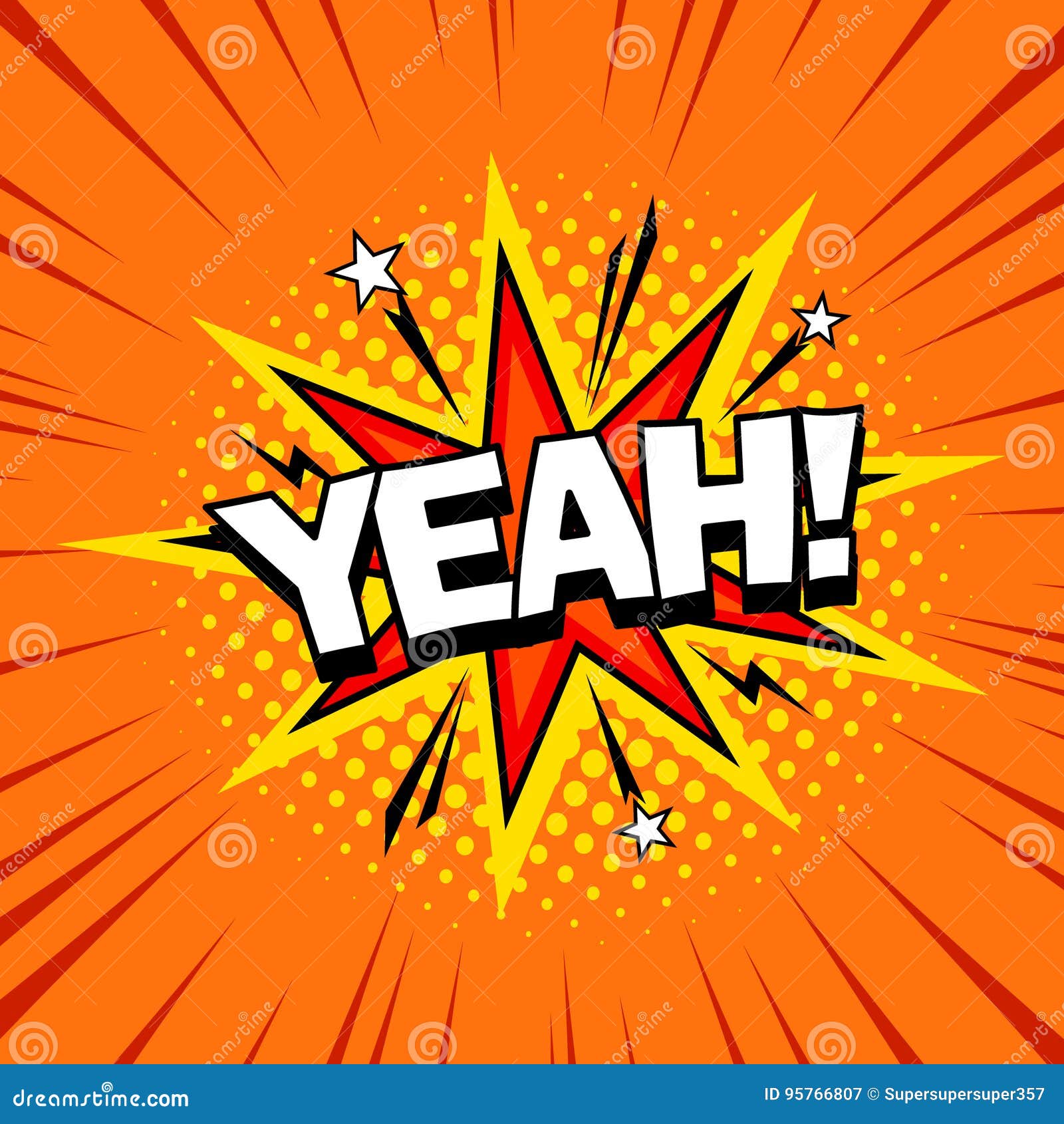 Froher Ton Der Comic-Buch-Sprache-Blase Vektor Abbildung - Illustration ...