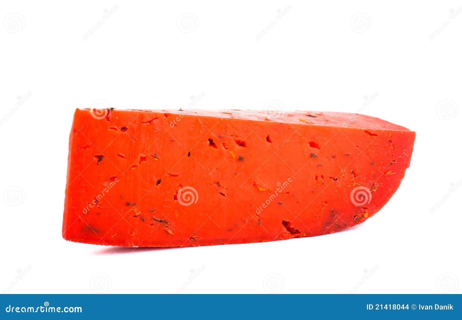 Fromage rouge photo stock. Image of ingrédient, fromage - 21418044