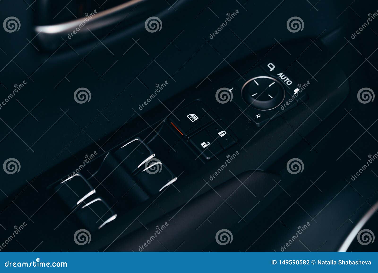 Front and Back Electric Windows Buttons-lower or Close Car Windows ...