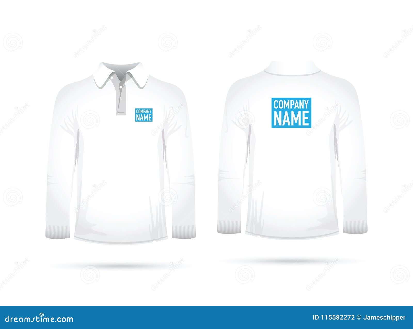 Front and back t-shirt stock vector. Illustration of mockup - 115582272
