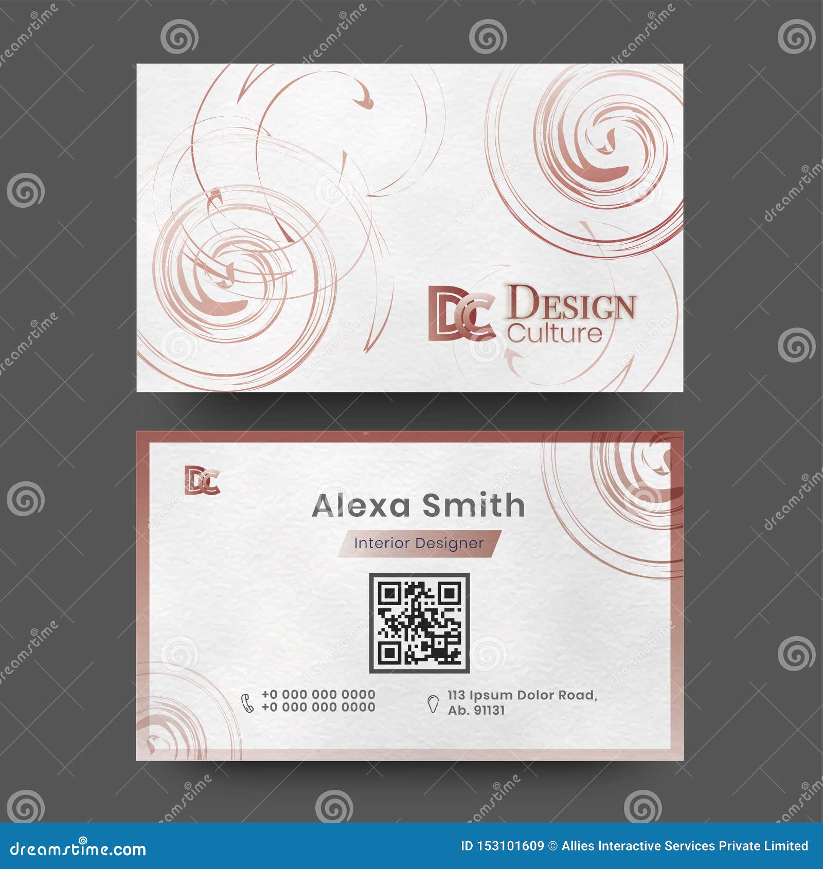 Creative Visiting Card Designs Of Interior Designer