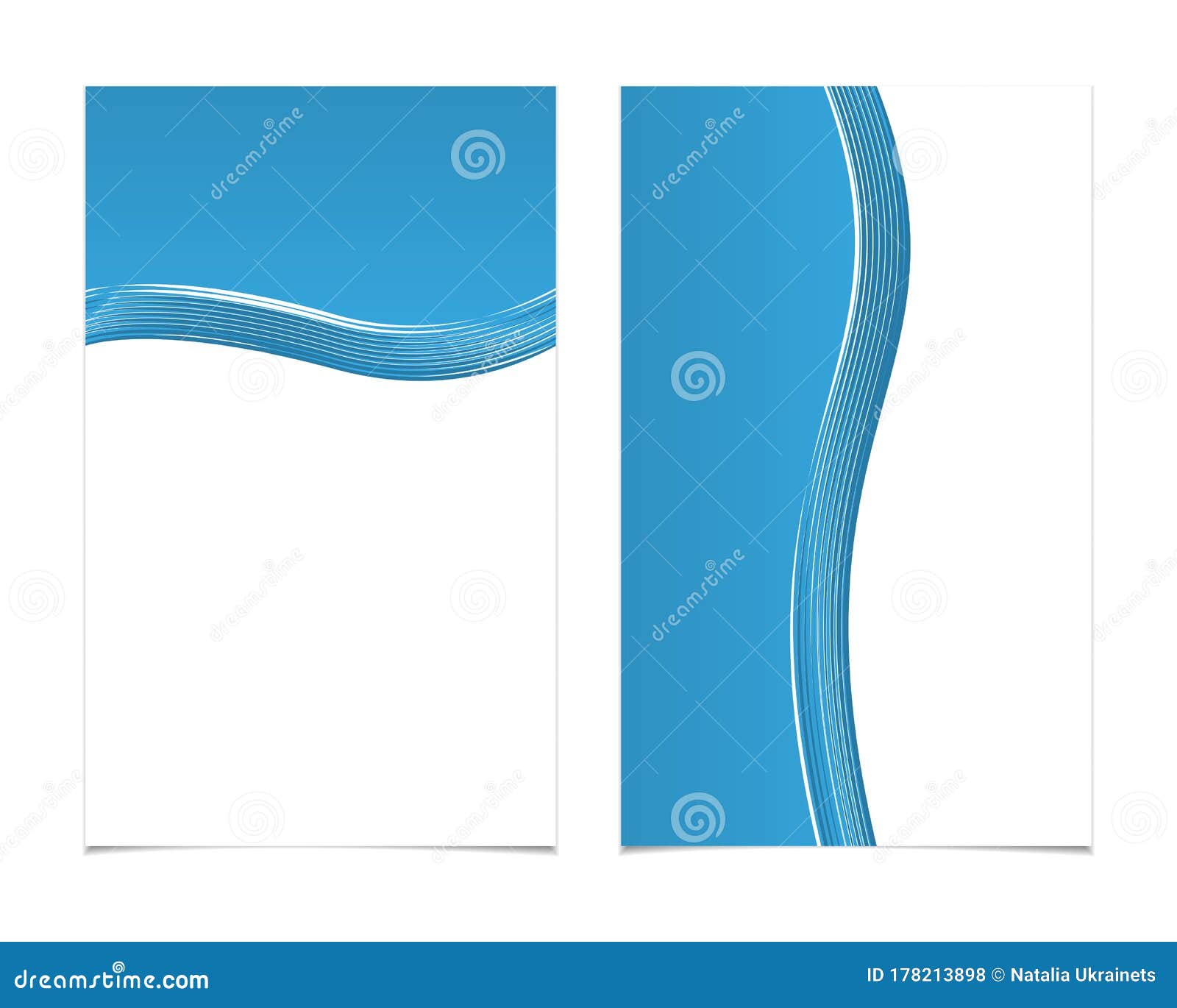 Wave flyer template design stock vector. Illustration of flyer - 178213898