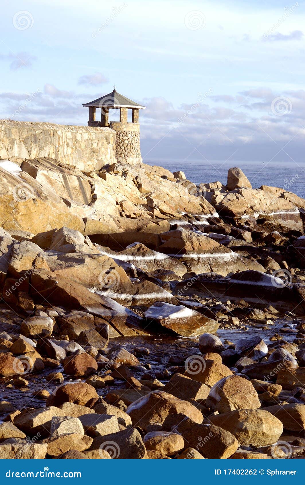 Front Beach & Gazebo in Rockport, MA Stock Photo - Image of rockport ...