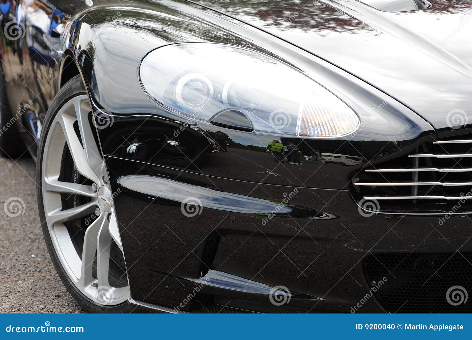 Front of Beautiful Luxury Car Stock Photo - Image of shine, nose: 9200040
