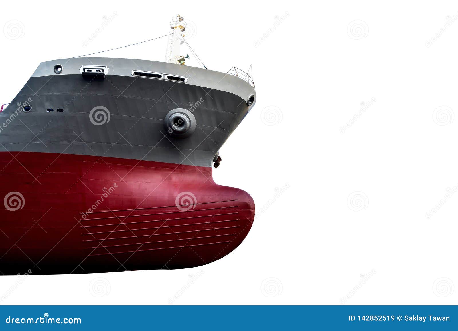 Front Boat or Forward Ship Side Stock Image - Image of deck, heavy ...