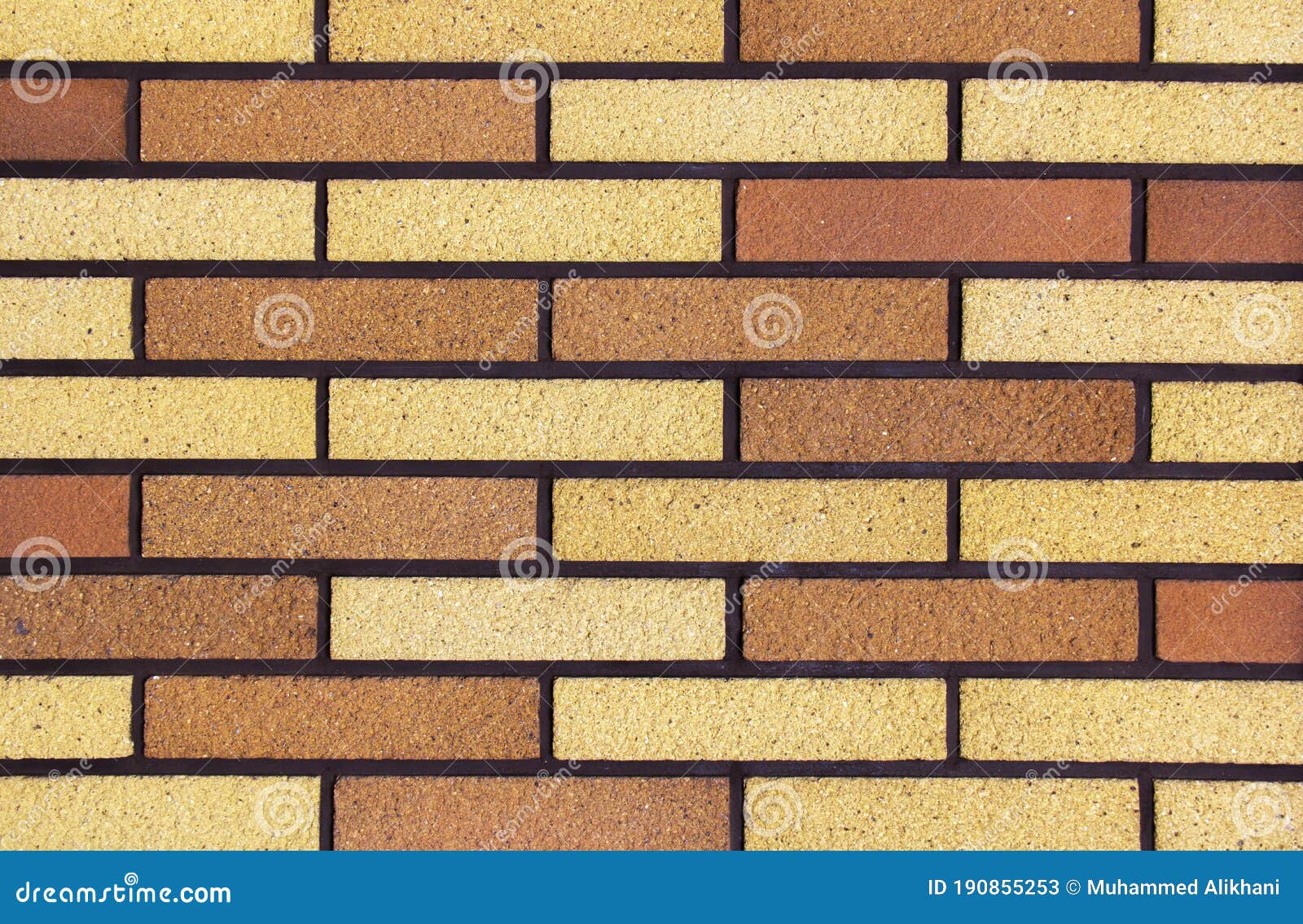 The Front of the Brick Wall Photo Stock Image - Image of cement ...