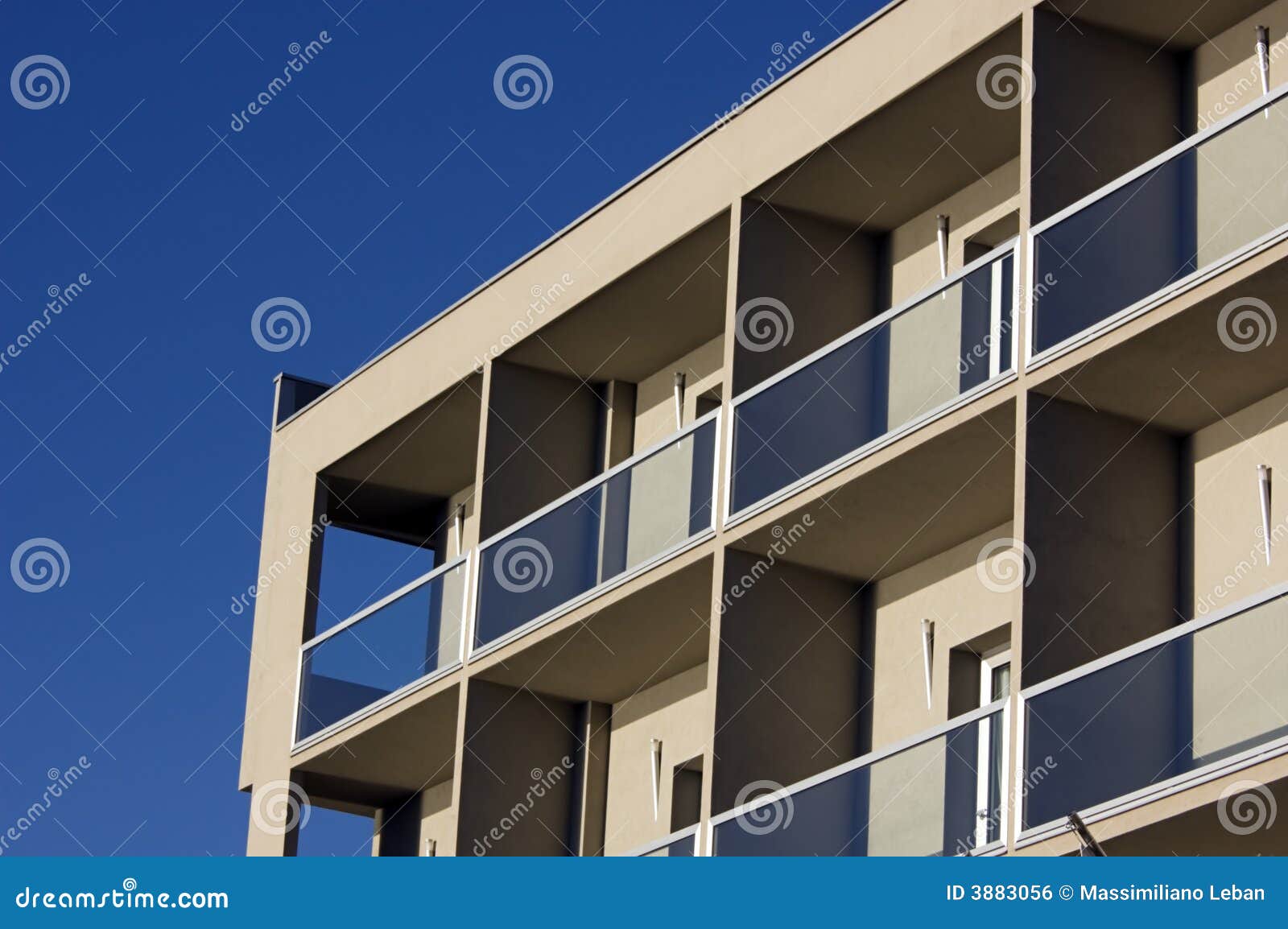 Front of a building stock photo. Image of construction - 3883056