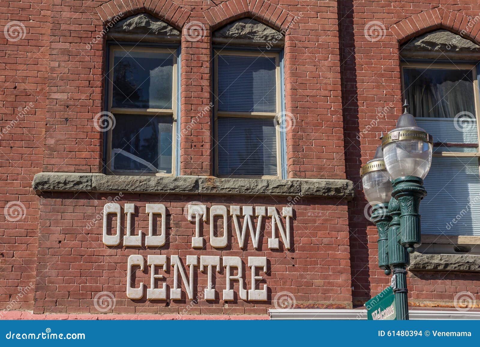 Front of a Building in the Old Town Center of Placerville Editorial ...
